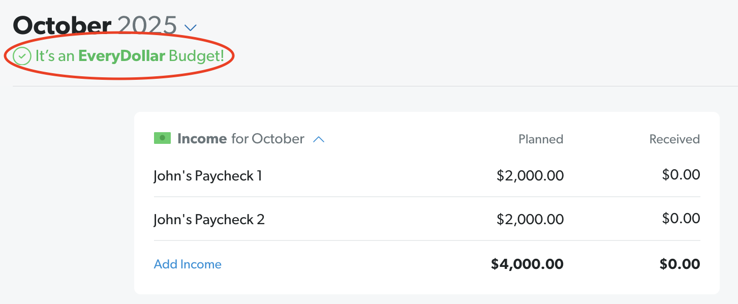 Getting Started With Everydollar Everydollar
